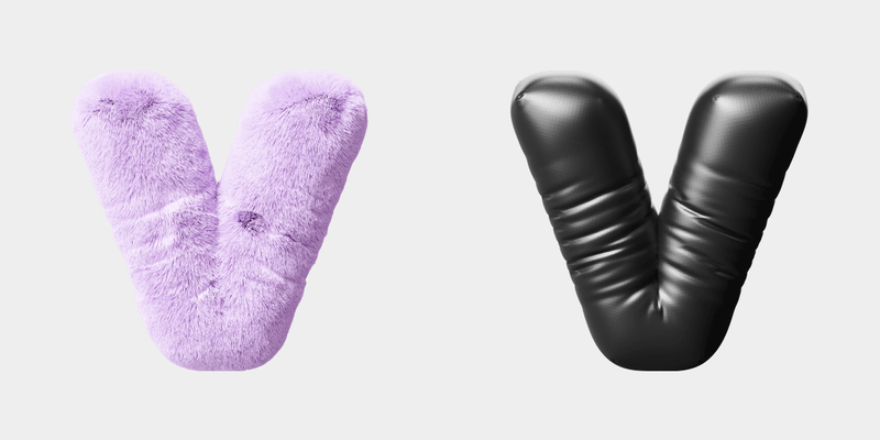 Inflatable 3d letters of the alphabet vol.2 — Wannathis