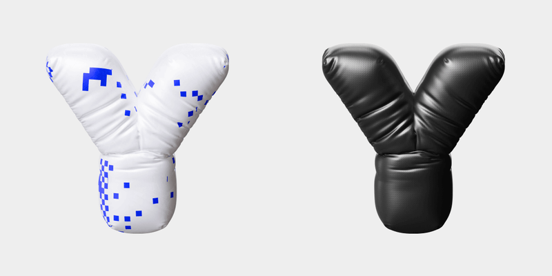 Inflatable 3d letters of the alphabet vol.2 — Wannathis