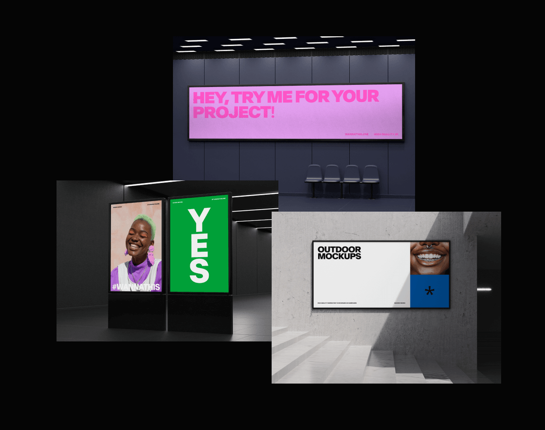 High Quality Mockups