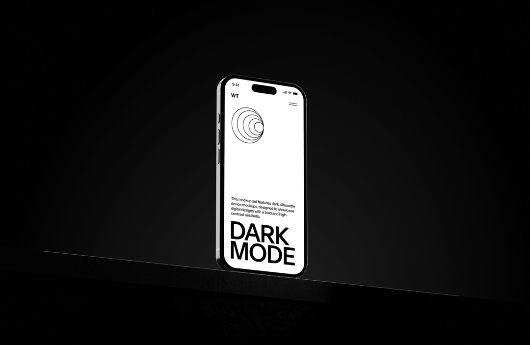 Download Blackout Silhouette Device Mockups – Wannathis