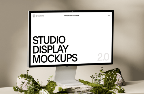 Studio Display Mockups vol.2