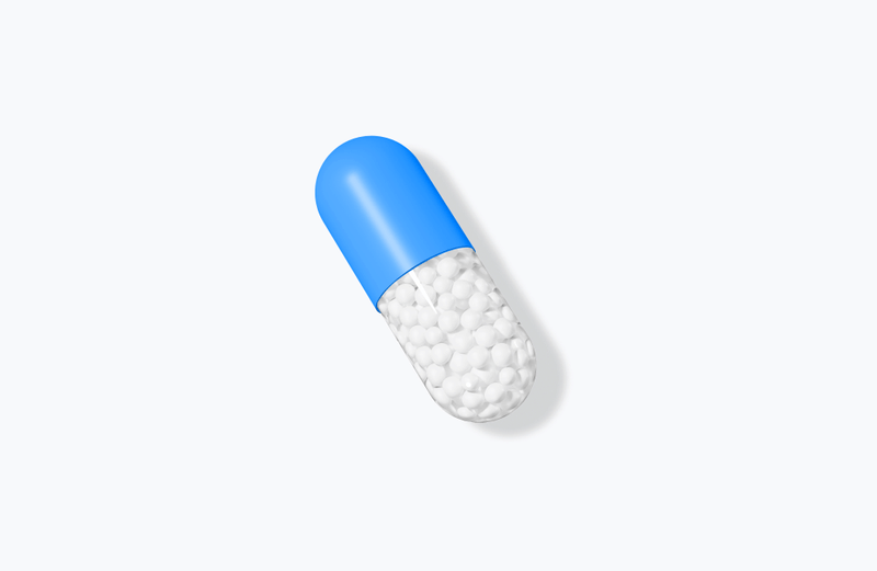 Free medicine pill 3d illustration