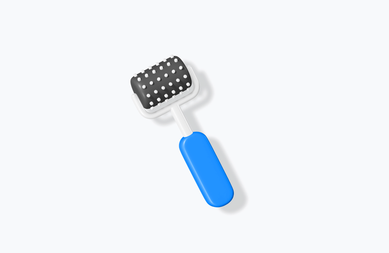 Free dermaroller 3d illustration