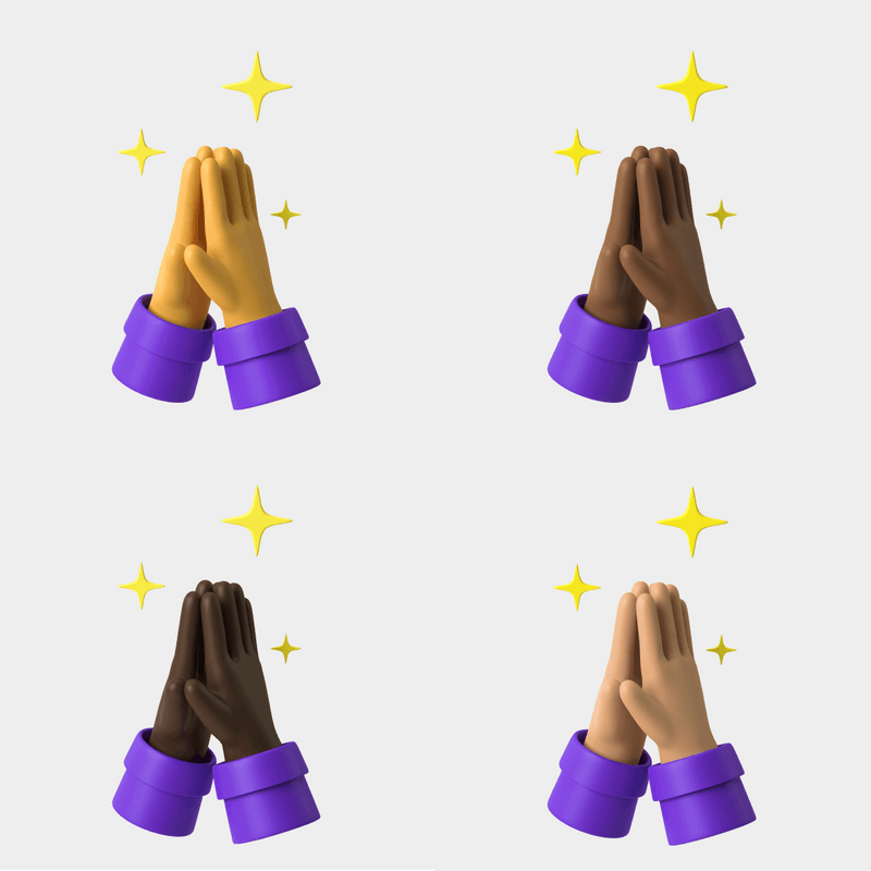 3d hand gestures collection — Free Download on Wannathis