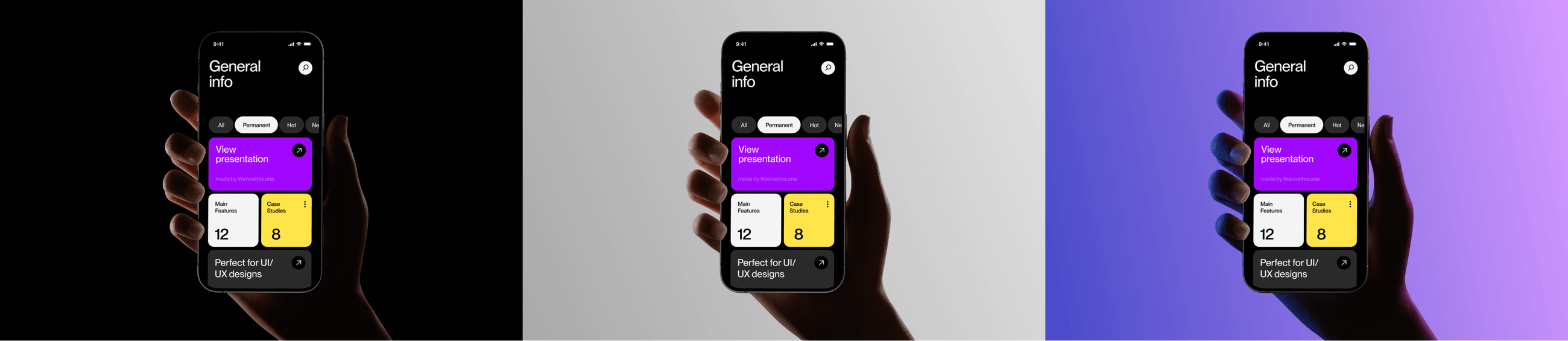 Download Stylish Hands Phone Mockups collection — Wannathis