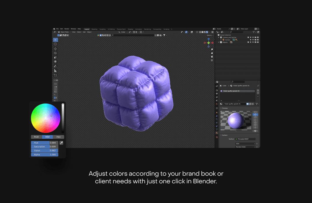 Inflatable abstract 3d illustrations — Wannathis