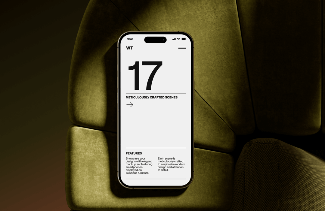 Download iPhone 16 Pro Interior mockups — Wannathis