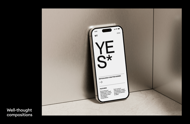 Download iPhone 16 Pro Minimal mockups — Wannathis
