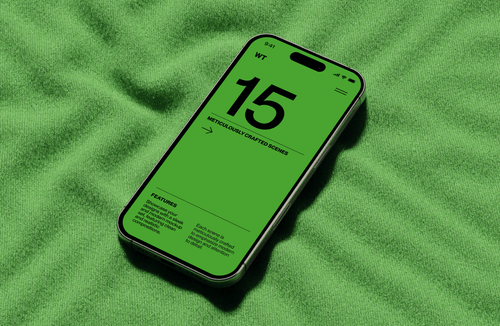 Download iPhone 16 Pro Minimal mockups — Wannathis