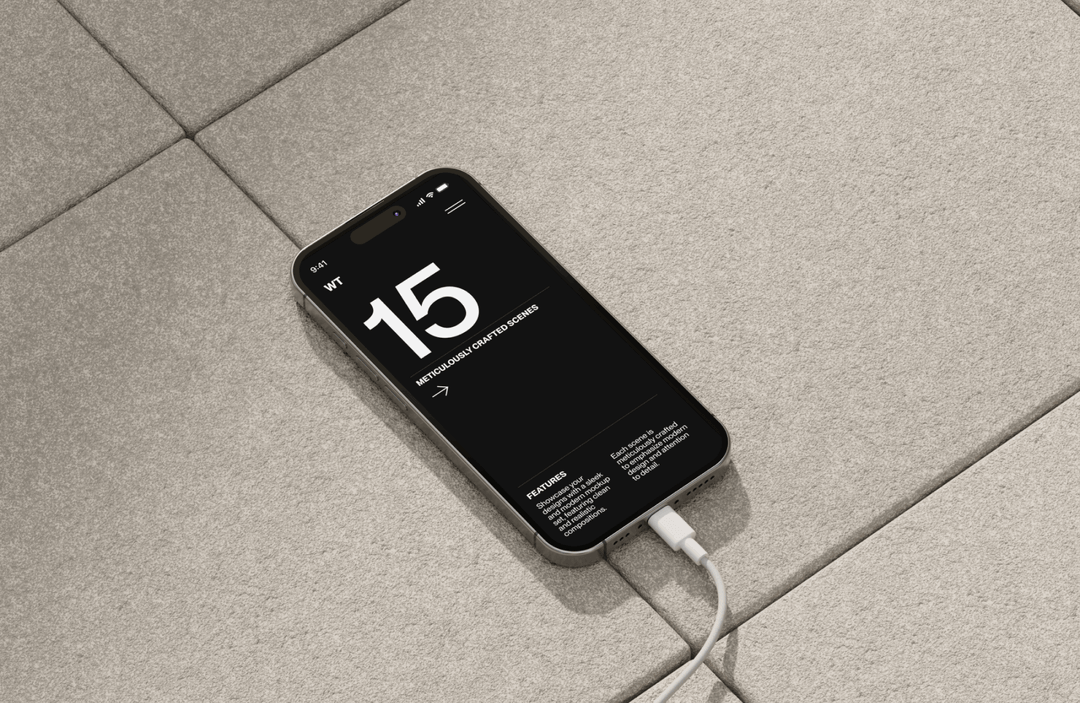 Download iPhone 16 Pro Minimal mockups — Wannathis