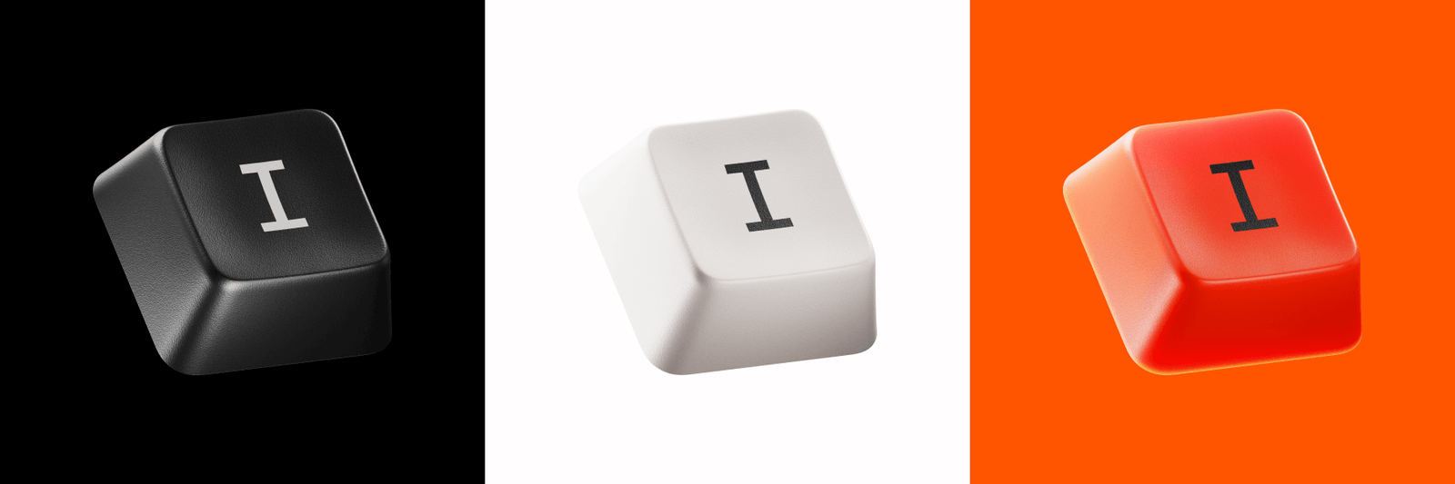 Keycaps 3d illustrations — Wannathis