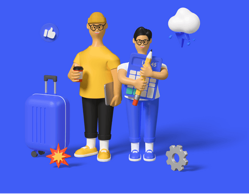 Kukla 3d illustration constructor for UI designers — Wannathis