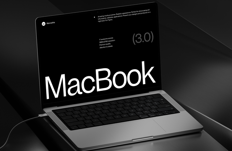 Download Stylish Macbook Pro Mockups vol.3 collection — Wannathis