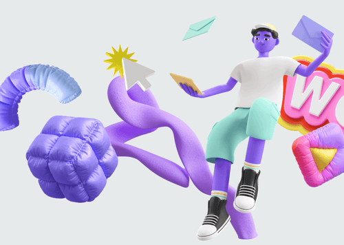 Horizontal Outdoor Wall Sign Mockup