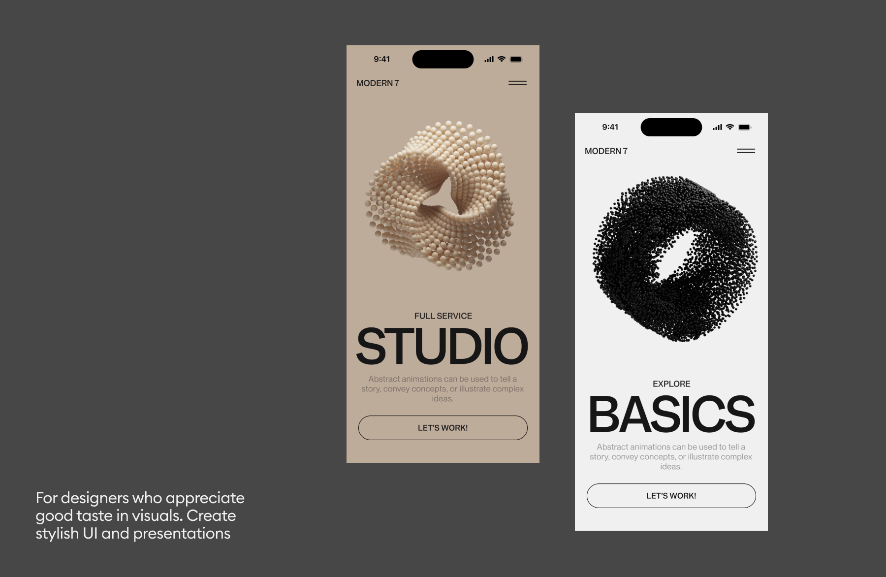 Particles 3D Animation Set — Wannathis