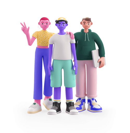 People 3D Characters — Wannathis