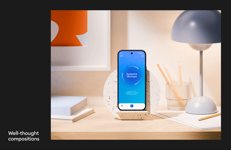 Download Stylish Google Pixel 9 Pro Mockups collection — Wannathis