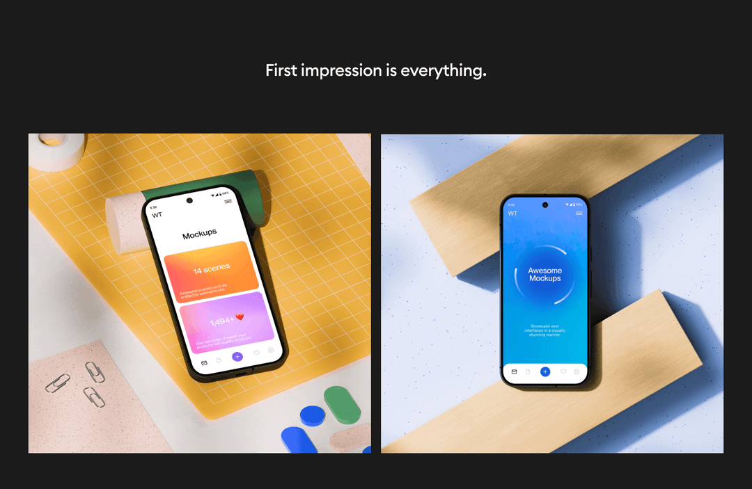 Download Stylish Google Pixel 9 Pro Mockups collection — Wannathis
