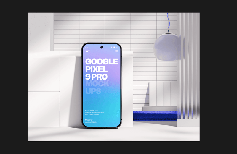 Download Stylish Google Pixel 9 Pro Mockups collection — Wannathis