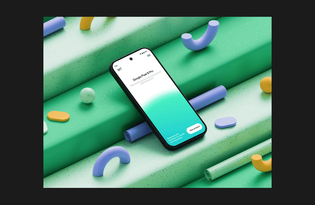 Download Stylish Google Pixel 9 Pro Mockups collection — Wannathis