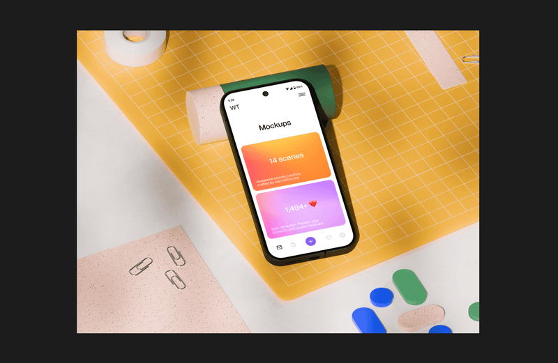 Download Stylish Google Pixel 9 Pro Mockups collection — Wannathis