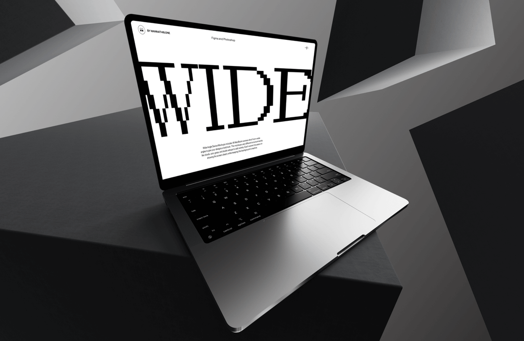 Wide Angle MacBook Mockups – Wannathis