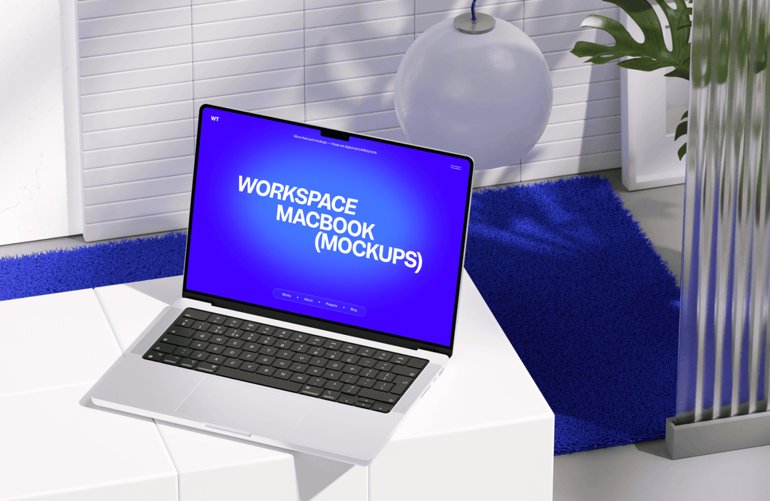 Download Workspace MacBook Pro Mockups — Wannathis