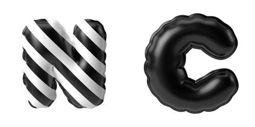 Inflatable 3d letters of the alphabet — Wannathis