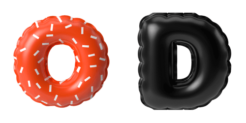 Inflatable 3d letters of the alphabet — Wannathis