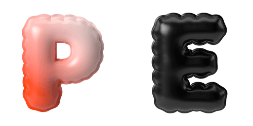 Inflatable 3d letters of the alphabet — Wannathis