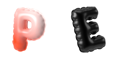 Inflatable 3d letters of the alphabet — Wannathis