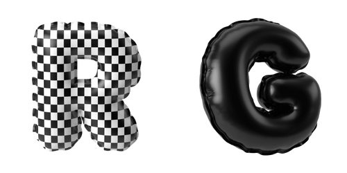 Inflatable 3d letters of the alphabet — Wannathis