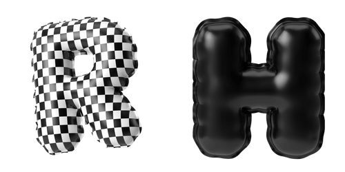 Inflatable 3d letters of the alphabet — Wannathis