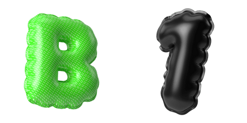 Inflatable 3d letters of the alphabet — Wannathis