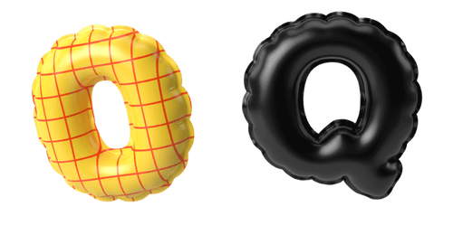 Inflatable 3d letters of the alphabet — Wannathis