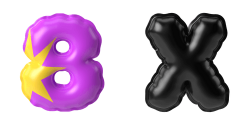 Inflatable 3d letters of the alphabet — Wannathis