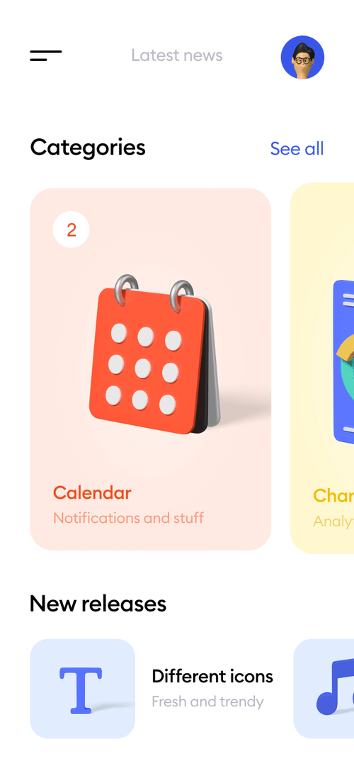 Kukla 3d illustration constructor for UI designers