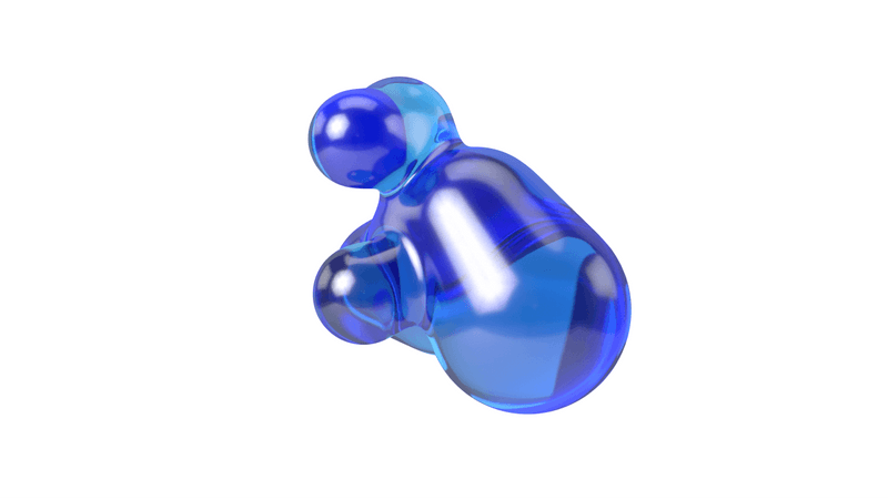 Loops 3d abstract animated shape collection — Wannathis