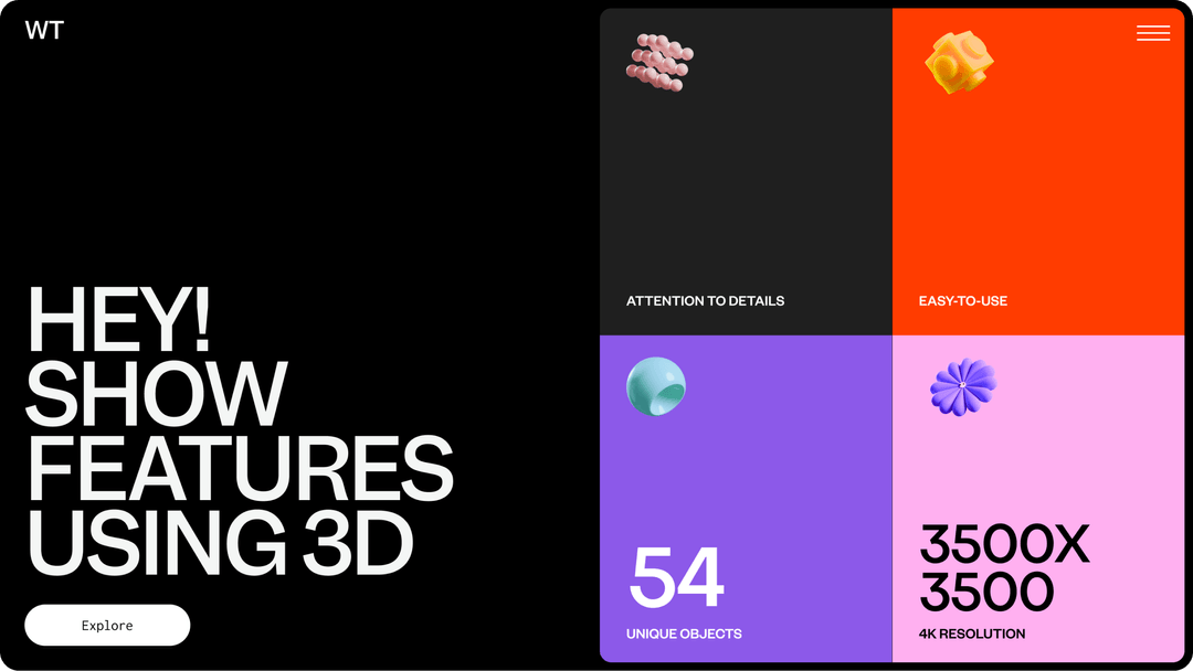 Abstract 3D Illustrations vol.2