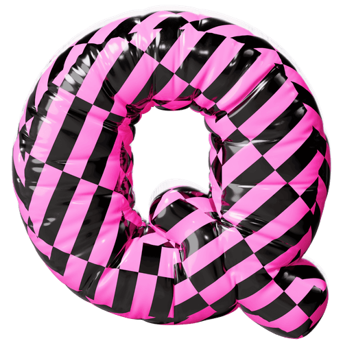 Inflatable 3d letters of the alphabet vol.2