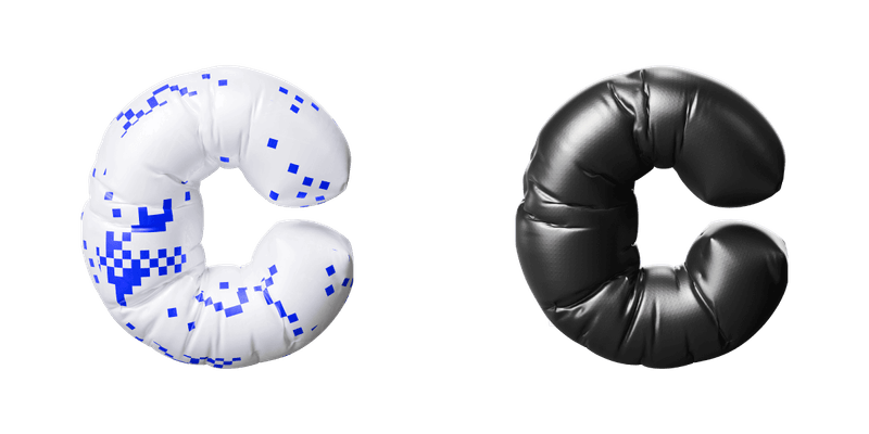 Inflatable 3d letters of the alphabet vol.2