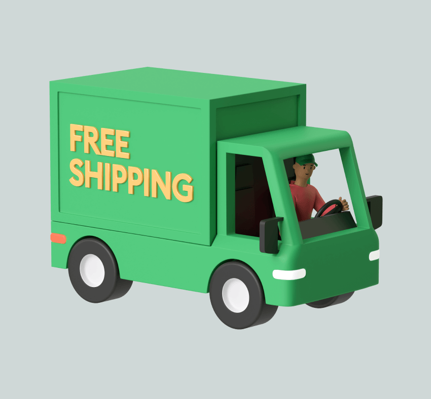 Delivery 3d Illustrations