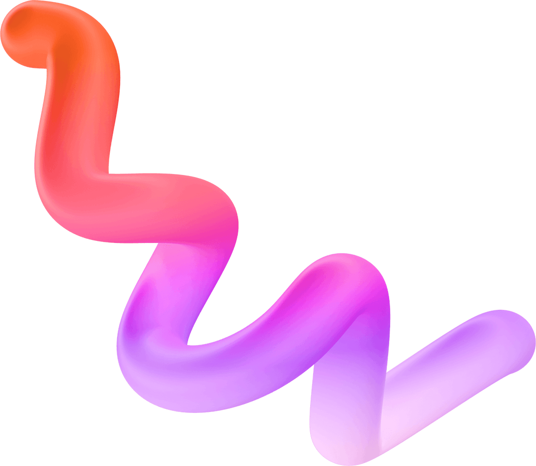Free Squiggle 3d illustrations