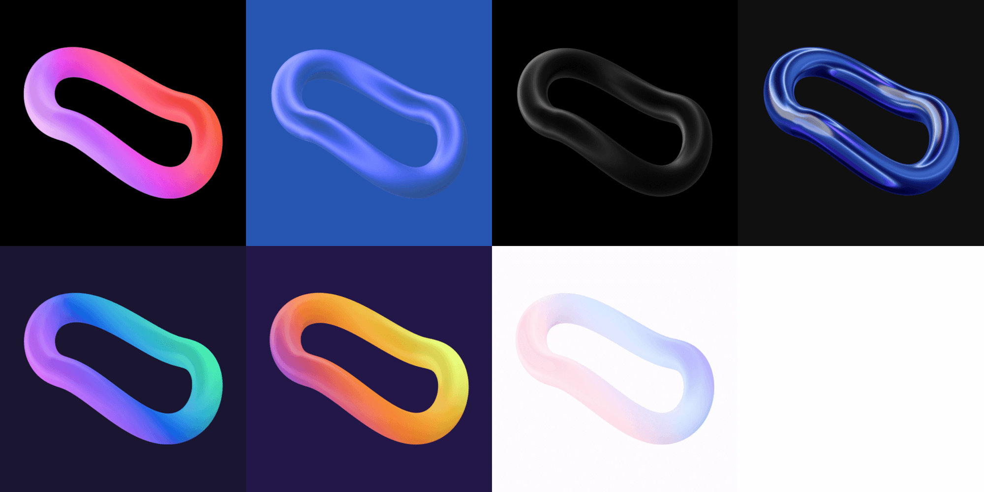 Free Squiggle 3d illustrations