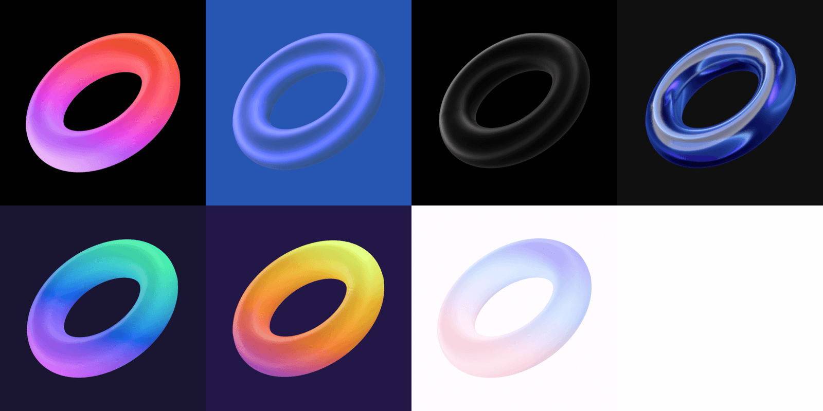 Free Squiggle 3d illustrations