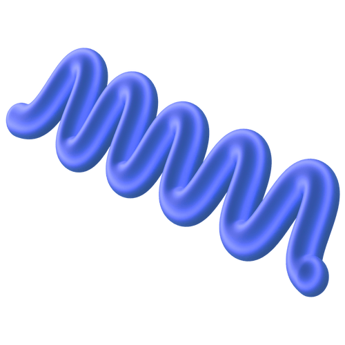 Free Squiggle 3d illustrations