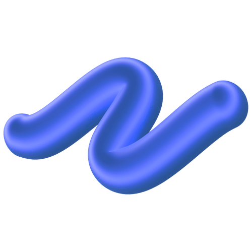 Free Squiggle 3d illustrations