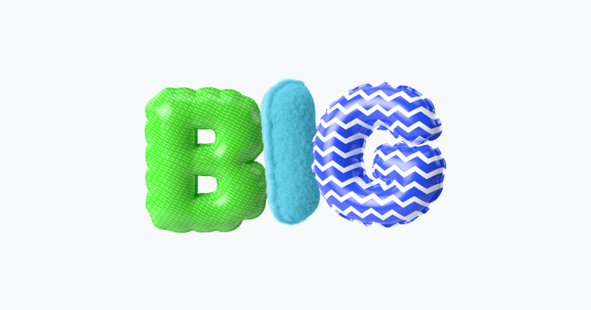 Inflatable 3d letters — Free Download on Wannathis