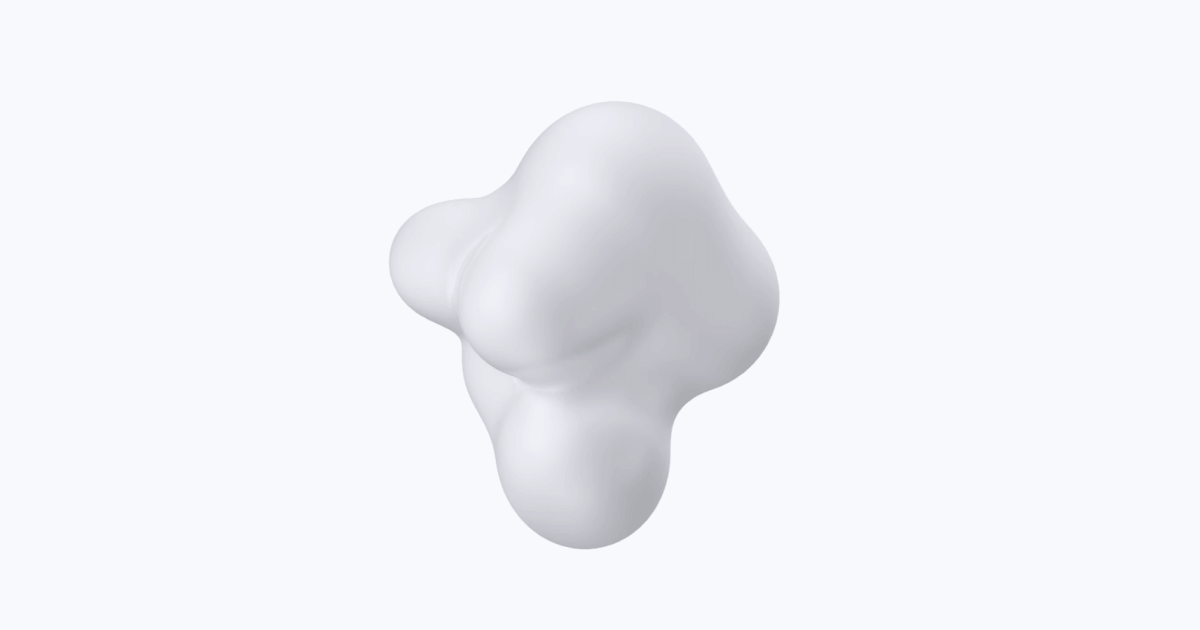 Animated 3d abstract blob — Free Download on Wannathis